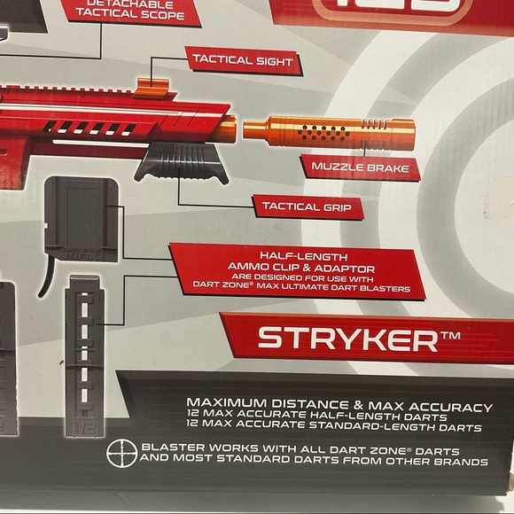 Dart Zone | Toys | Dart Zone Max Stryker Ultimate Dartblaster Series ...